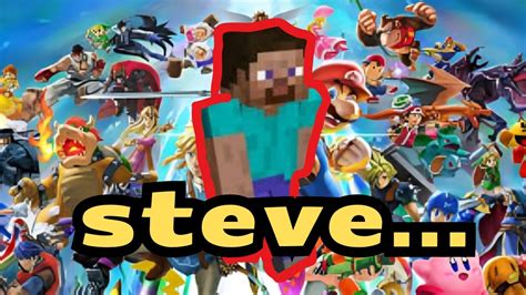 Steve Moveset Origins [ssbu] Youtube