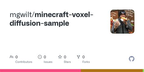 Github Mgwilt Minecraft Voxel Diffusion Sample