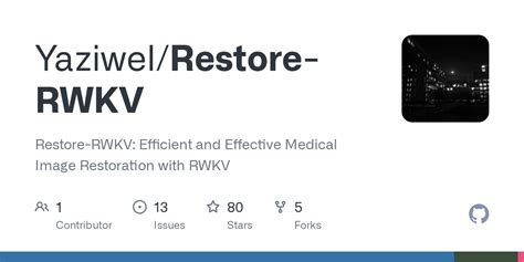 restore rwkv model restore rwkv py at main · yaziwel restore rwkv · github