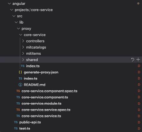 cannot generate proxy microservice angular 3444 support abp io