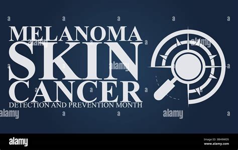 Skin Cancer Awareness Prevention Detection And Action Stock Vector Image Art Alamy