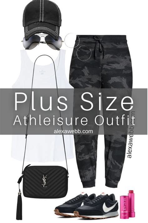 Plus Size Joggers Athleisure Outfit Plus Size Joggers Womens Joggers