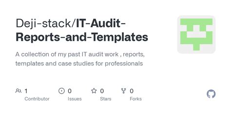 Github Deji Stackit Audit Reports And Templates A Collection Of My
