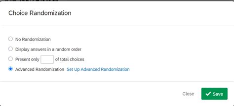 Multiple Choice Randomization Xm Community