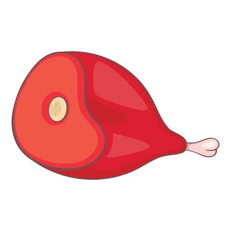 Icono De Jamón Estilo De Dibujos Animados 14694495 Vector En Vecteezy