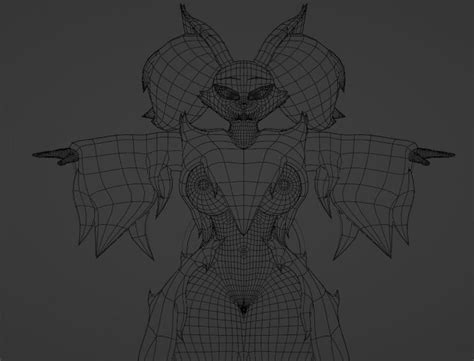 3d Model Delphox 3d Nsfw Pokemon Vr Ar Low Poly Cgtrader