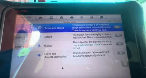 Mercedes Headlight Programming And Online Coding With Autel Elite Car