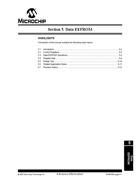 Pdf Microchip Data Eeprom Dokumentips