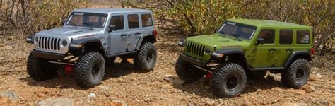 Axial Scx6 Jeep Jlu Wrangler 1 6 4wd Rtr Electric Rock Crawler