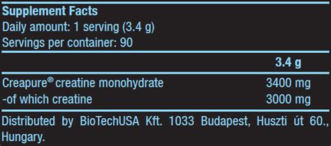 Biotech Usa Mega Creatine