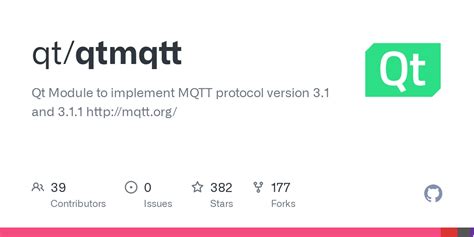 Github Qt Qtmqtt Qt Module To Implement Mqtt Protocol Version And Mqtt Org