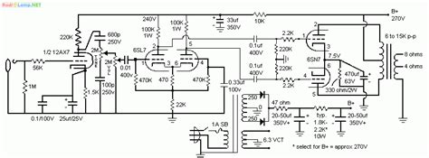 Moonlight двухтактный усилитель на лампе 6sn7