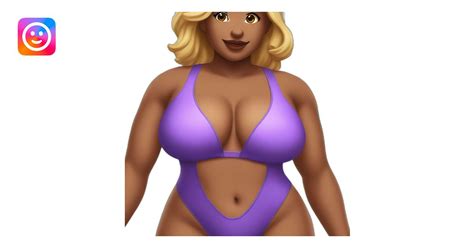 Slim Thicc Woman Swimsuit Posing Athletic Build Perfect Body