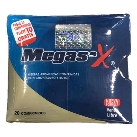 Mega Sex X20 Tabletas Potenciador Sexual Natural Power