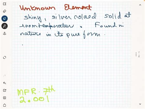 SOLVED An Element Is A Shiny Silver Colored Solid At Room Temperature And Pressure It Conducts