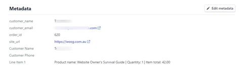 How To Add Custom Metadata To Woocommerce Stripe Purchase Wpquickies