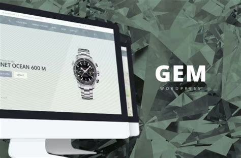 Gem Luxury Ecommerce Responsive Wp Theme