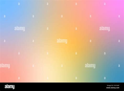 Soft Gradient Blend Pastel Color Transitions Abstract Smooth Gradient Vector Background Stock