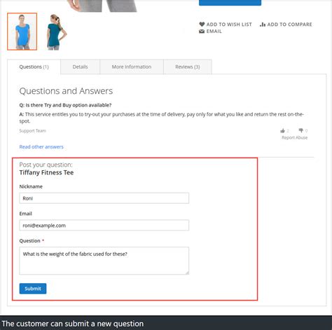 Product Questions Answers · Magediary Documentation