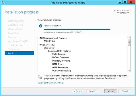 Iis 8 And Windows Server 2012 วิธีติดตั้ง Iis8 กับ Windows Server 2012