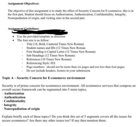 Solved Assignment Objectives The Objective Of This