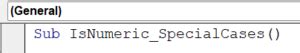 VBA IsNumeric Function In Excel Syntax Examples How To Use