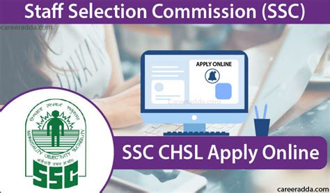 SSC CHSL 2021 Application Form Apply Online Eligibility Fee Career Adda
