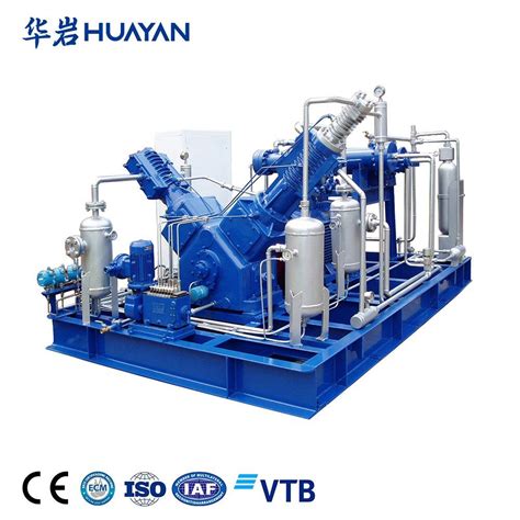 Efficient Operations Air Cooled Explosion Proof Displacement Reciprocating Nitrogen Compressor