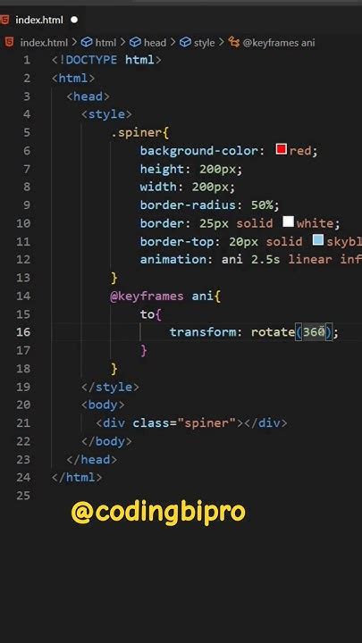 Css Animation Effects Tutorial Html Css Codingbipro Html Css