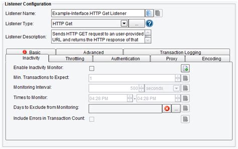 Configuring GET Listener Connector In PilotFish