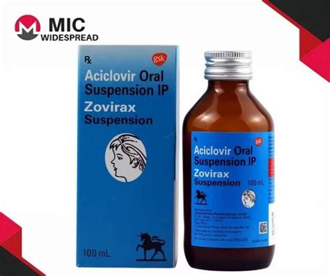 Acyclovir Zovirax Syrup At Rs 120stripe New Items In Surat Id