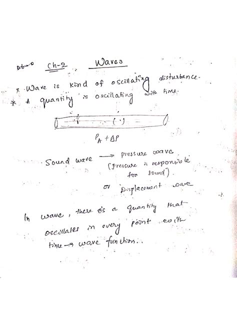 Waves Class Notes Physics Studocu