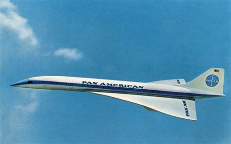 Pan American Concorde Postcard Pan American World Airways Free