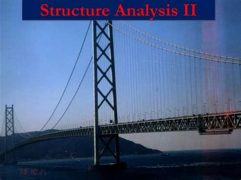 PPT Structure Analysis II PowerPoint Presentation Free Download ID 635517
