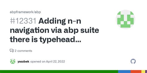Adding N N Navigation Via Abp Suite There Is Typehead Without Select Option With Add Button