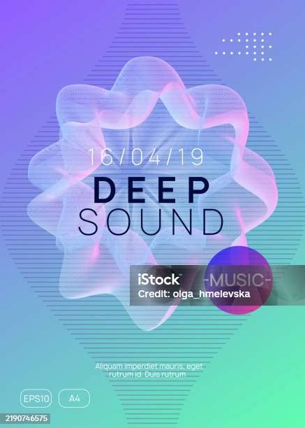 음악 전단지 바이올렛 Edm 이벤트 트랜스 초대 핑크 사운드 세트 댄스 배너 테크노 페스티벌 그래픽 전자 라디오 그림입니다 블루