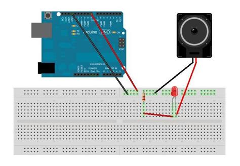 Arduino Sos Signal With 8ohms Speaker And Led Blinking • Tech Projects