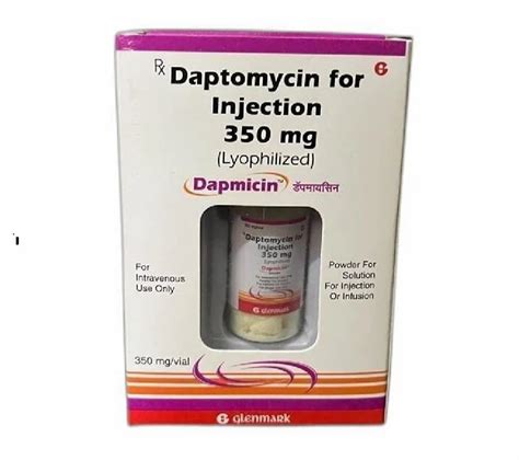 Allopathic Dapmicin Daptomycin Injection At ₹ 1800 Vial In New Delhi Id 27153088712
