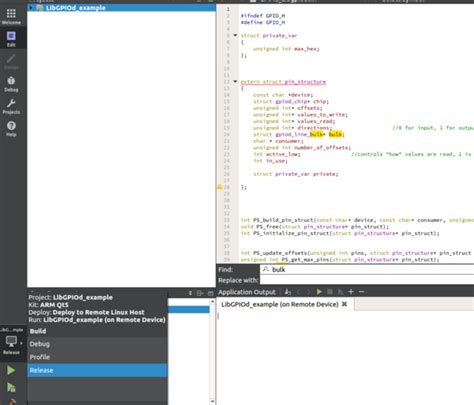 Libgpiod IO Example Io Demo