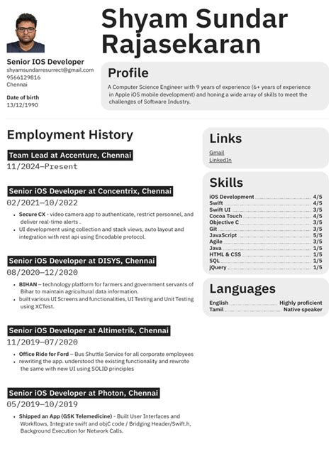 swift ui 3 shyam sundar rajasekaran senior ios developer 2 pdf