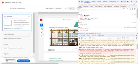 Solved PDF Embed API CSP Error Adobe Product Community