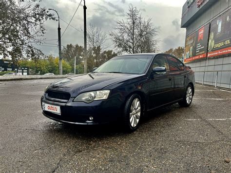 Купить б у Subaru Legacy Iv 2 0 At 138 л с 4wd бензин автомат в Иркутске синий Субару Легаси