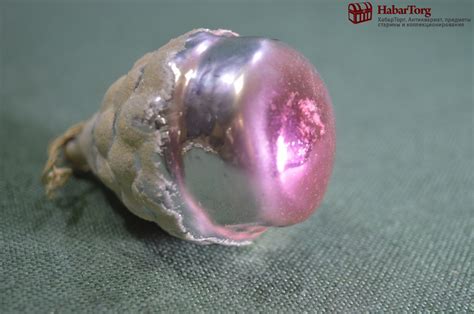 Купить Елочная новогодняя игрушка Избушка изба домик Стекло СССР 1 цены фото описание