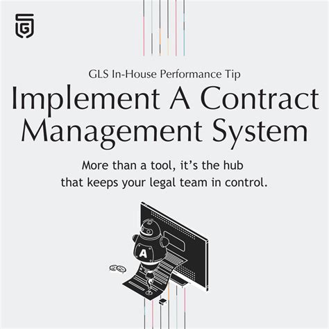 Gls Legal Ops In House Tip Implement A Contract Management System