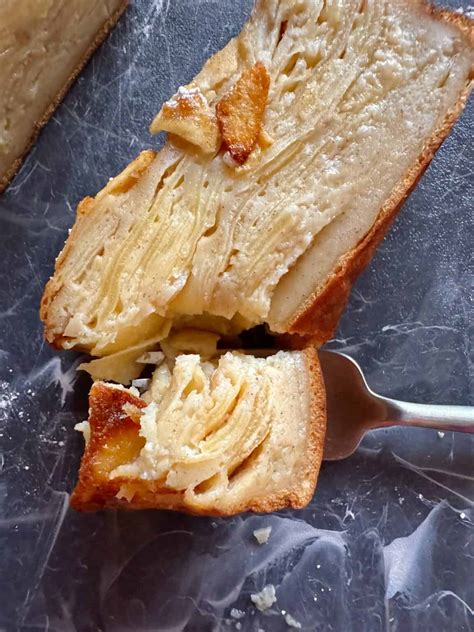 Invisible Apple Cake Gâteau Invisible Hungry Happens