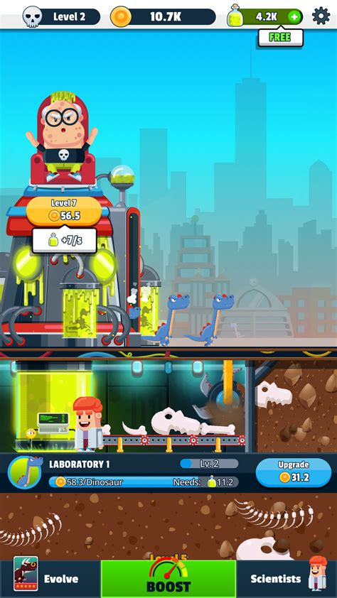 Iphone 용 Dino Chaos Idle 다운로드