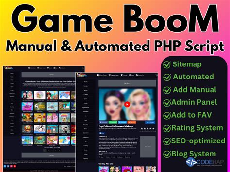 Game Portal Php Script With Admin Panel Monetize And Manage Effortlessly