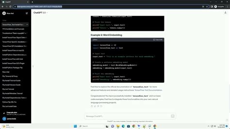 Pip Install Tensorflow Text Youtube
