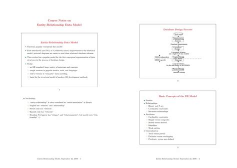 Pdf Course Notes On Entity Relationship Data Modelcsulbacbepublicmediateachinginfoh303