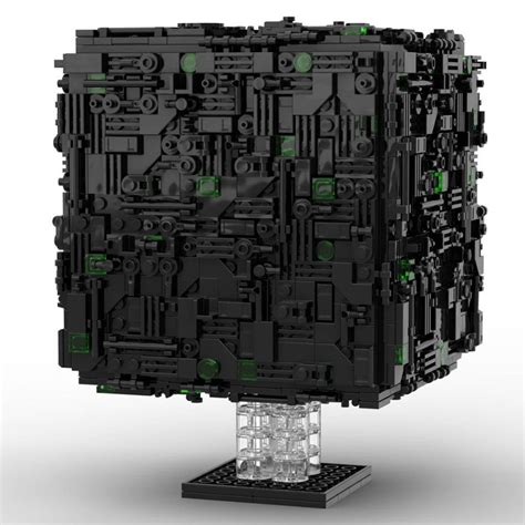 Moc 112646 Borg Cube Warship 1363pcs Letbricks